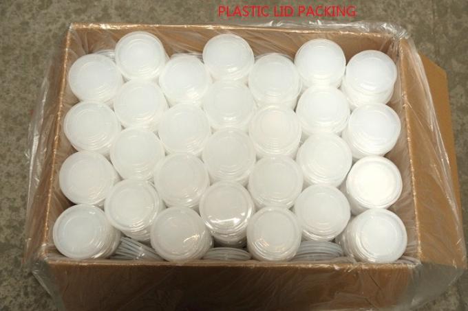 438Ml Empty Plastic Cans Cylinder Shape 96 * 84MM Outside 40℃ Resistance
